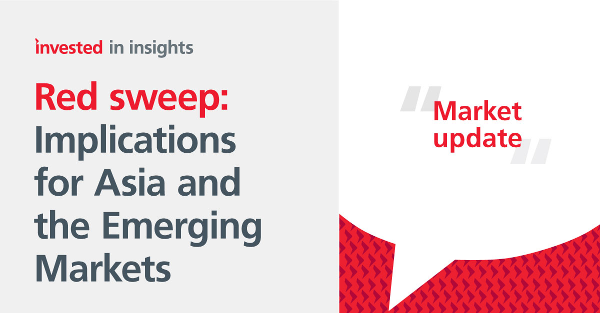 Red sweep Implications for Asia and the Emerging Markets