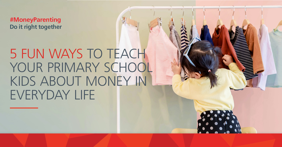 Five Fun Money Parenting Activities for Primary School Kids