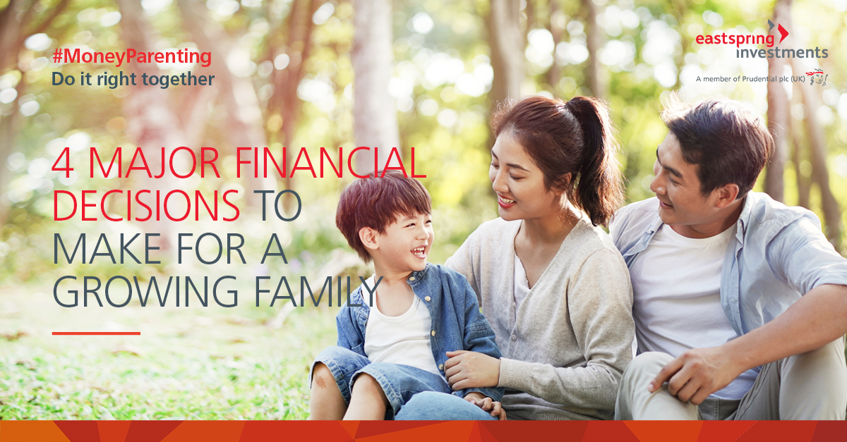 4 major financial decisions to make for a growing family